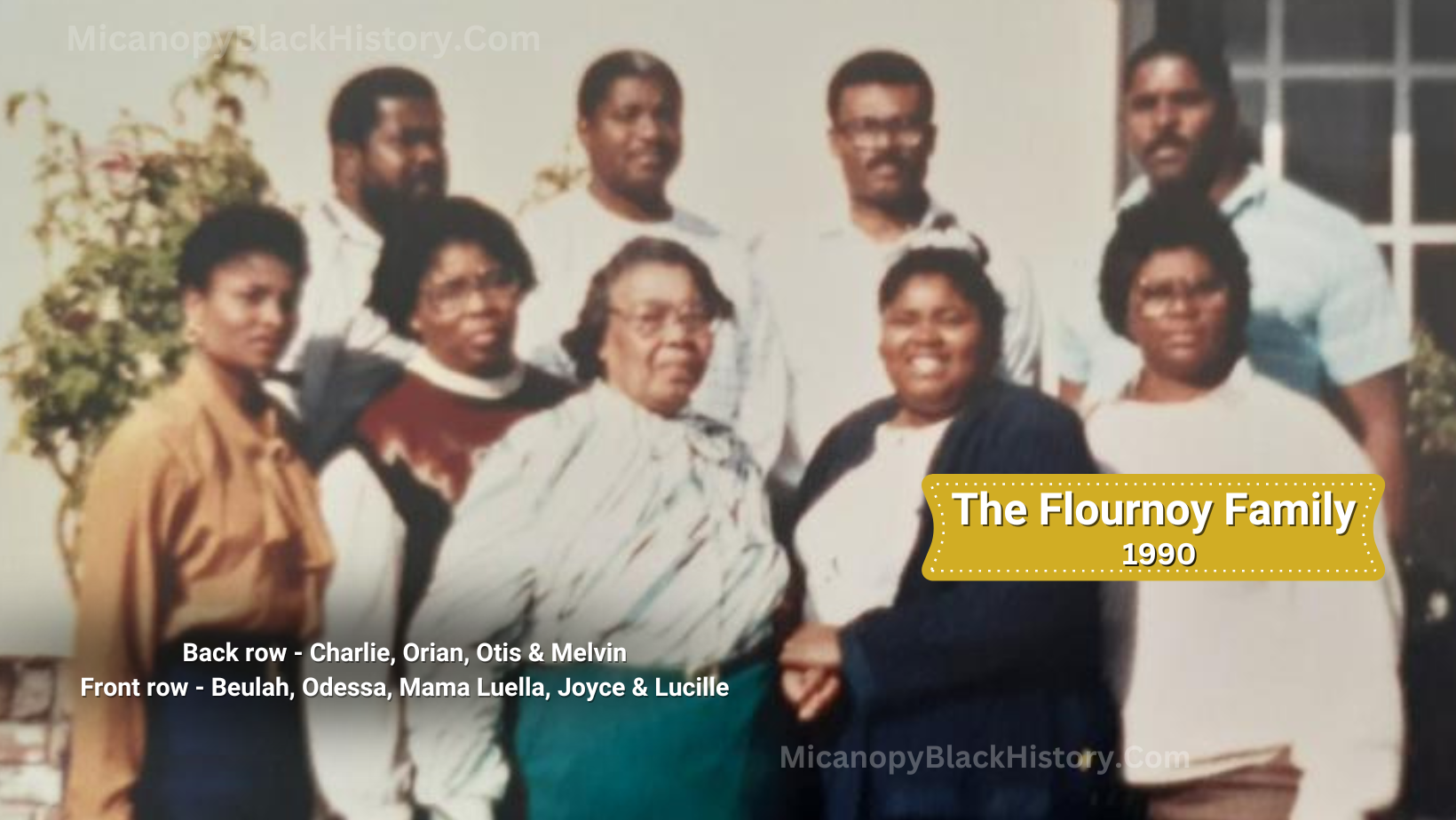 The Flournoy Family - Micanopy Black History